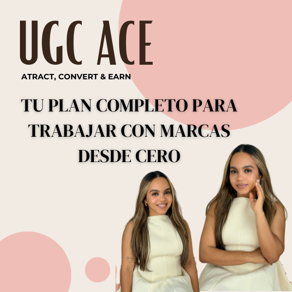 UGC ACE: Gana DINERO trabajando con marcas - Franchesca Geronimo