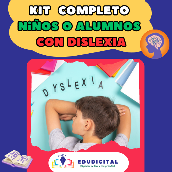 Kit completo para niños con dislexia - Omar Jesús Balbuena arenas