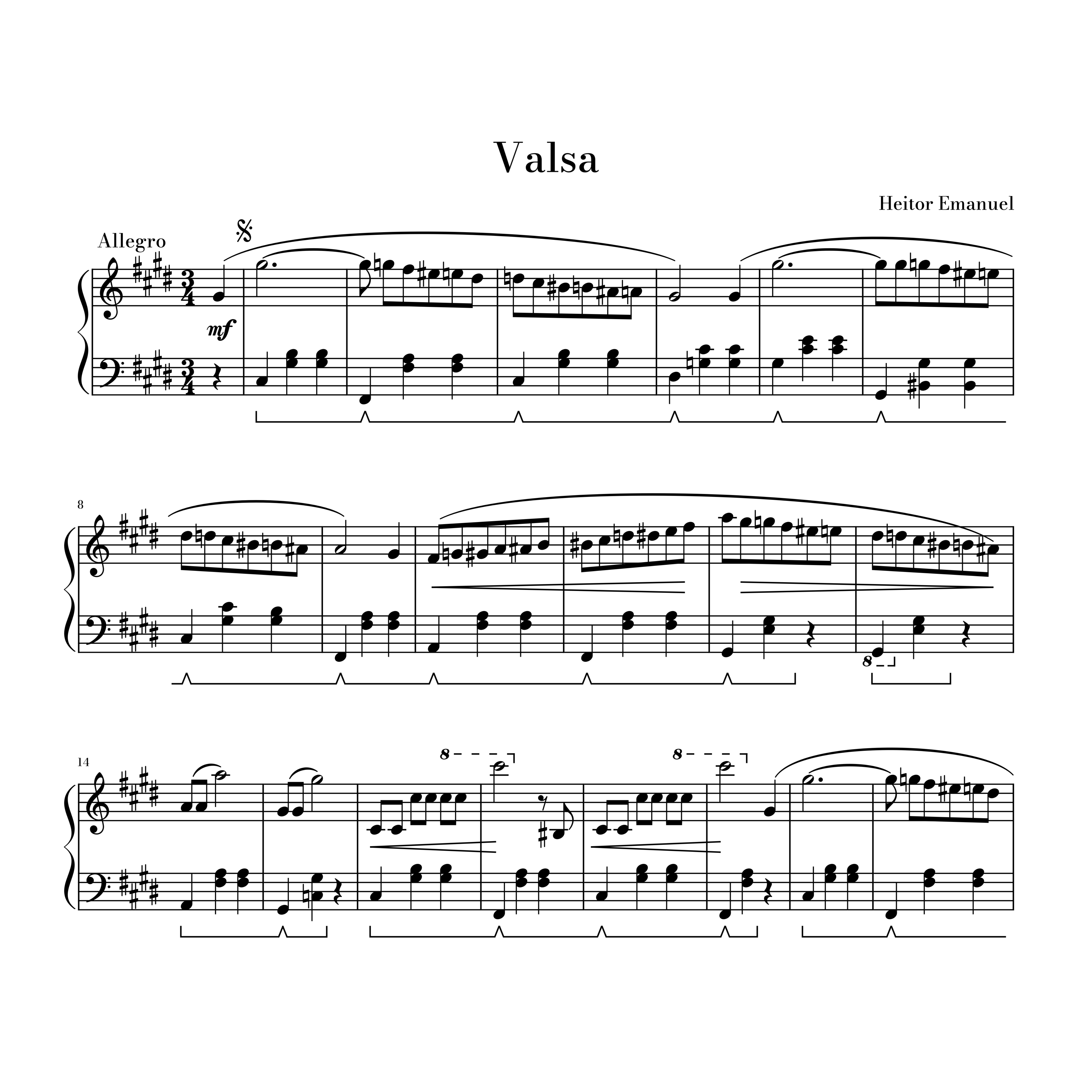 Valsa - Heitor Emanuel (Partitura PDF)