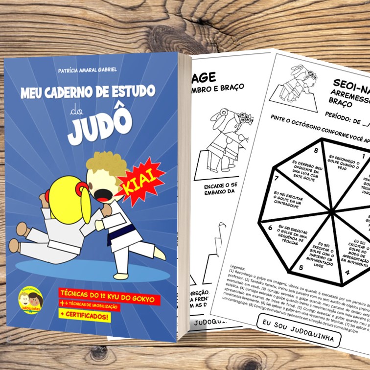 Meu Caderno de Estudo do Judô — Judoquinhas® - Judoquinhas Judô e D...
