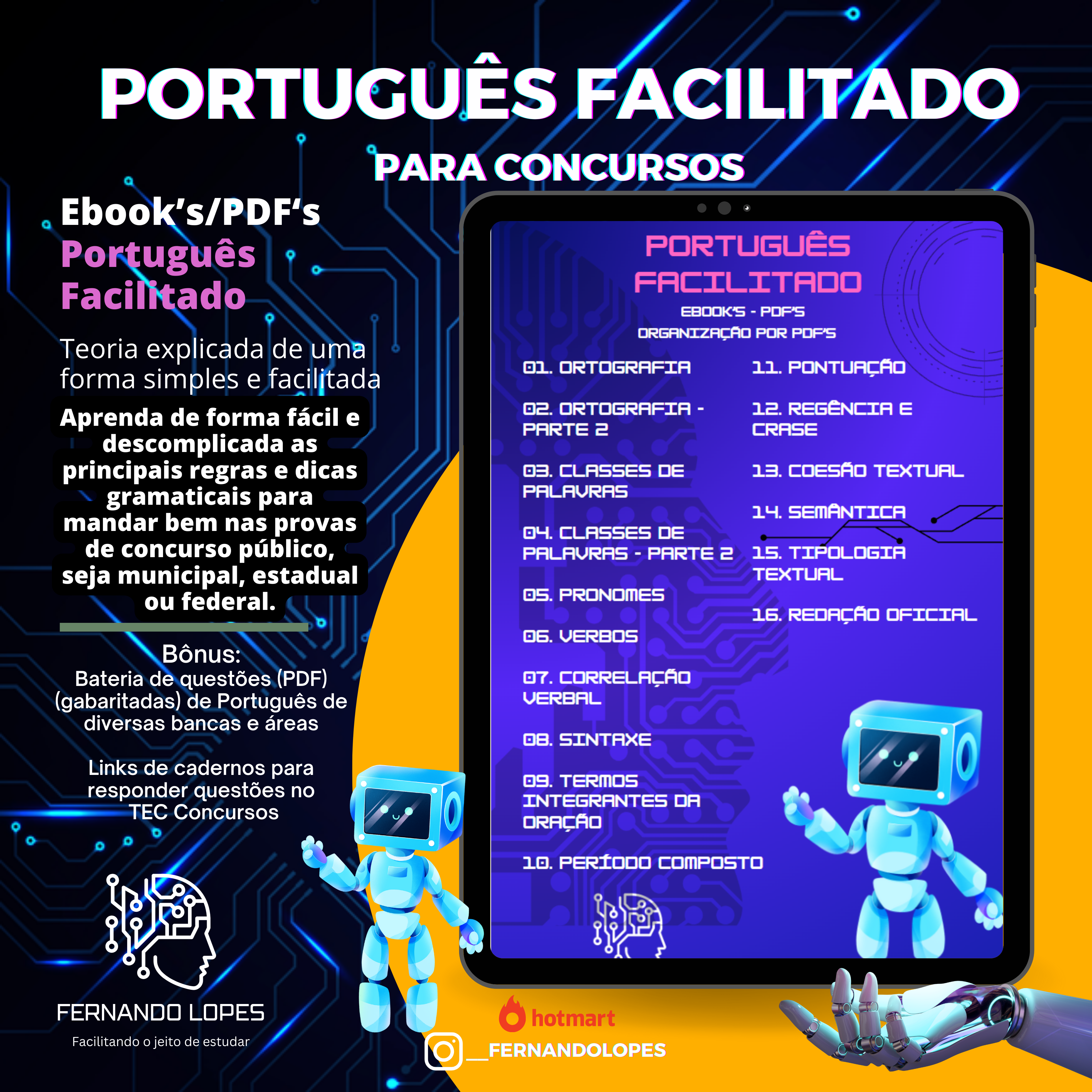 Português Facilitado - Para Concursos - Ebooks/PDF's - Fernando Lop...