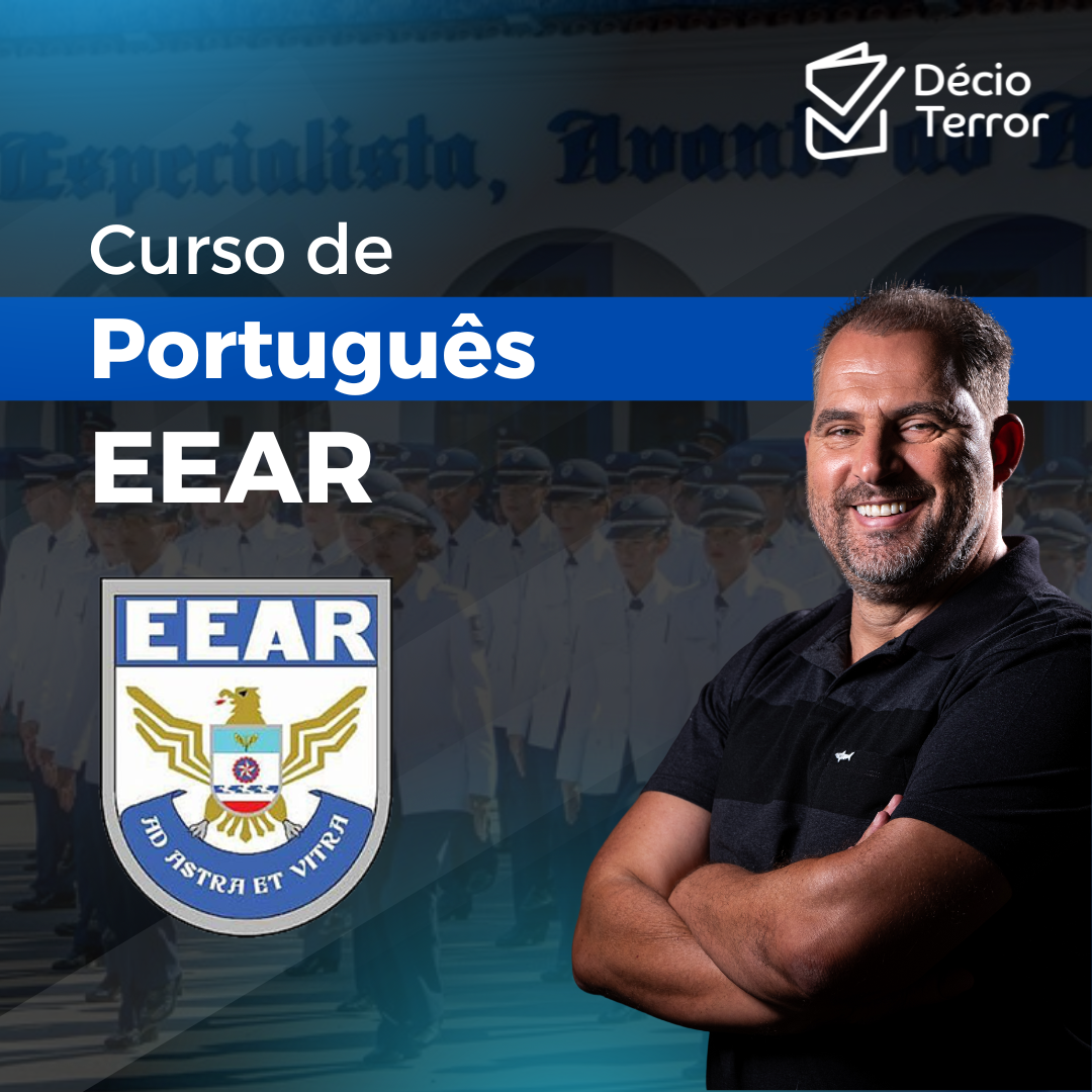 Curso de Português para EEAR - Professor Décio Terror | Hotmart