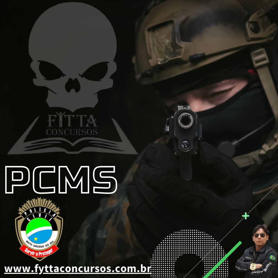 PCMS 2025 - Polícia Civil - Fytta Concursos - Prof. Eduardo Ferrufi...