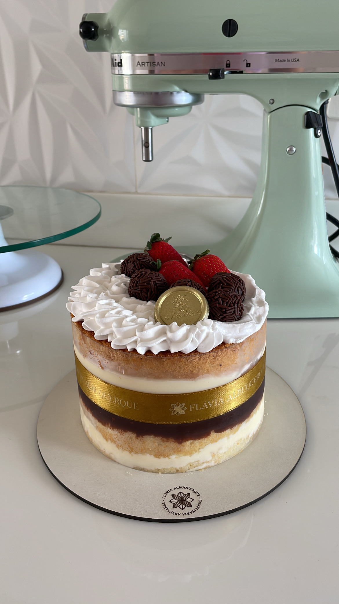 Bolo Festivo Flávia Albuquerque