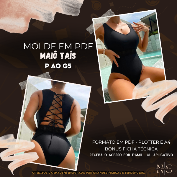 [Molde em PDF] - Maiô Taís ID 3688845