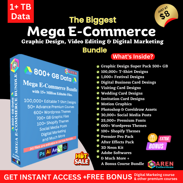 MEGA E-COMMERCE BUNDLE PACK