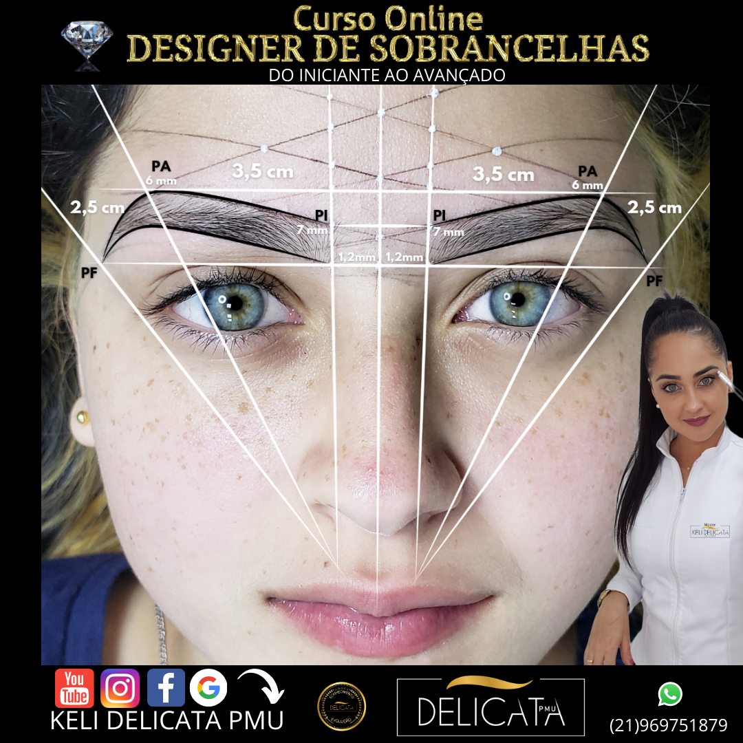 Designer De Sobrancelhas Do Iniciante Ao Avançado Keli Oliveira