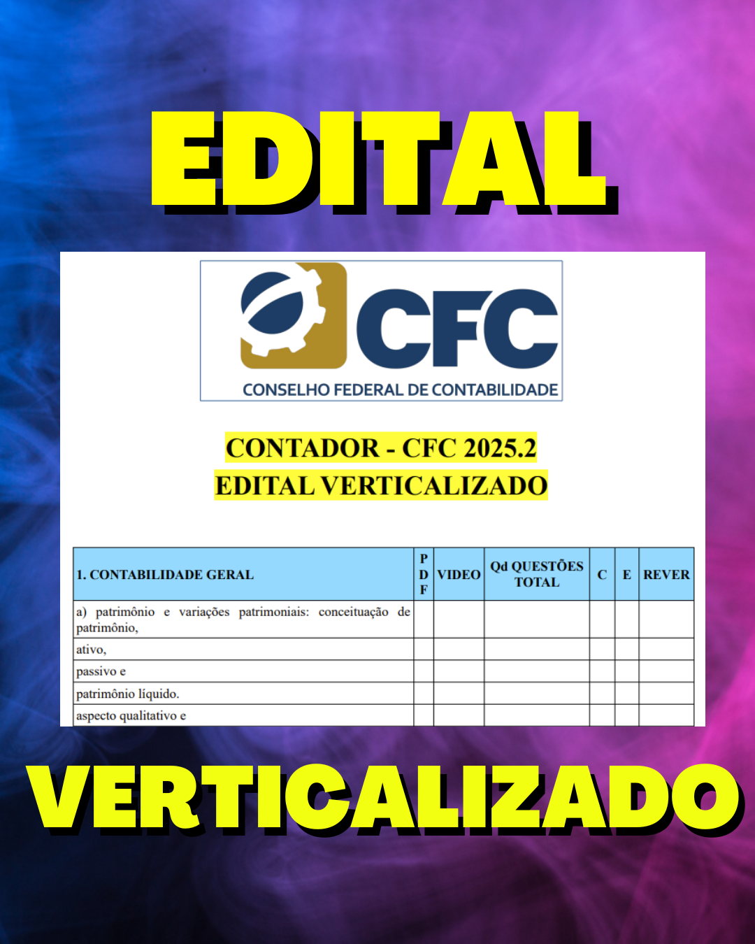 CONTADOR - CFC 2025.2 - EDITAL VERTICALIZADO