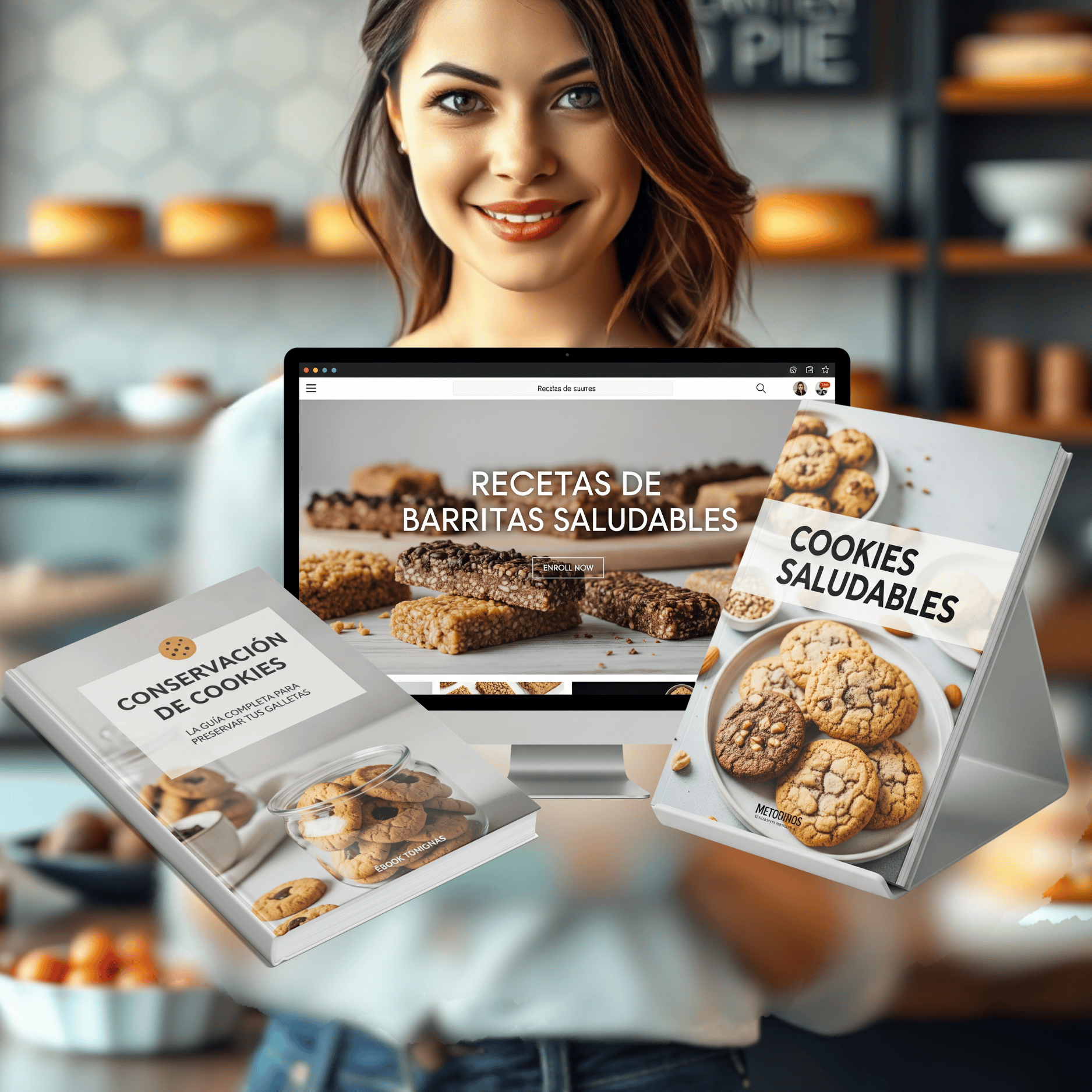 || Recetas saludables: cookies New York && barritas integrales