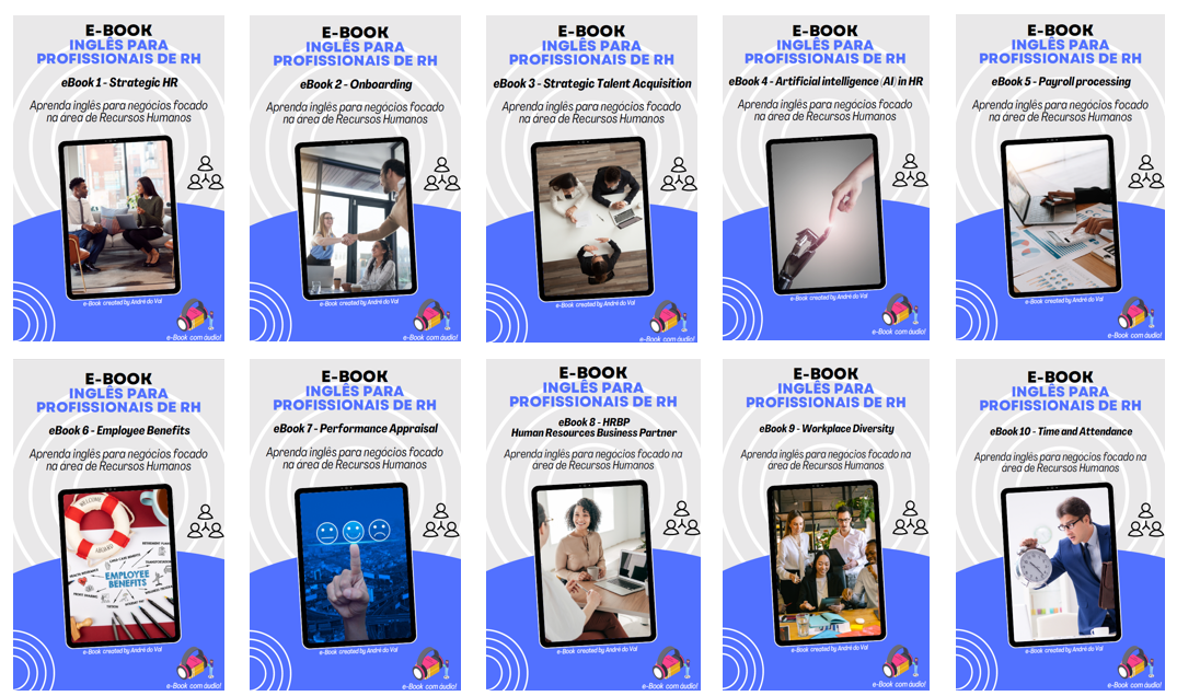 Inglês RH - Série de 10 e-books