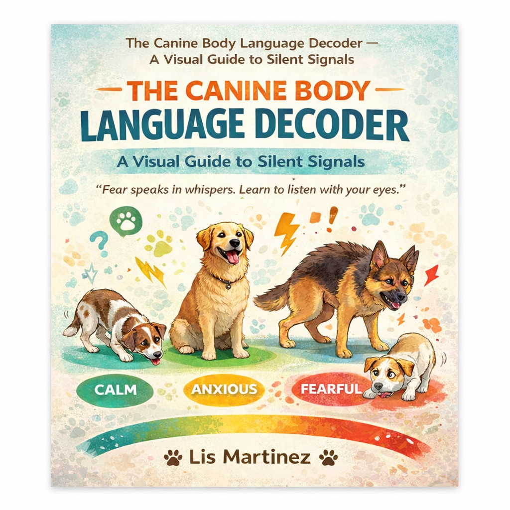 The Canine Body Language Decoder – A Visual Guide to Silent Signals...