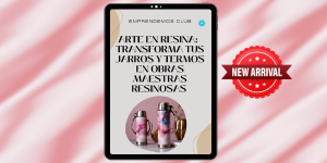 Arte en Resina: Transforma tus Jarros y Termos en Obras Maestras Re...