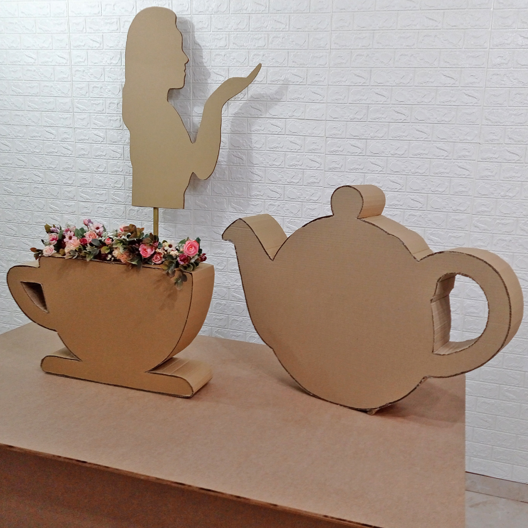 Moldes de Silhueta Feminina Bule e Xícara para Imprimir: Como Fazer...