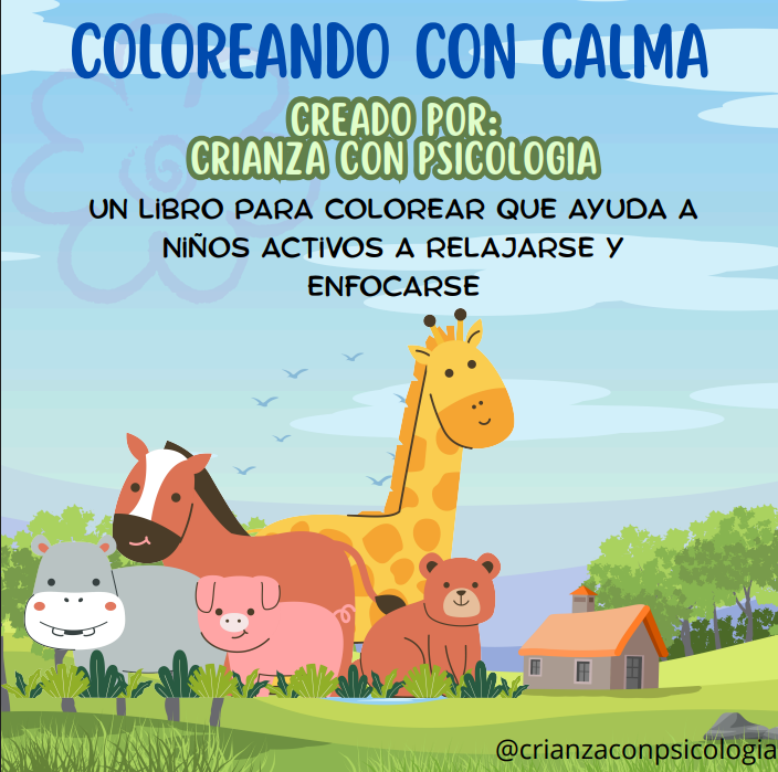 Coloreando con Calma- Libro para niños con TDAH - Laura Andrade | H...