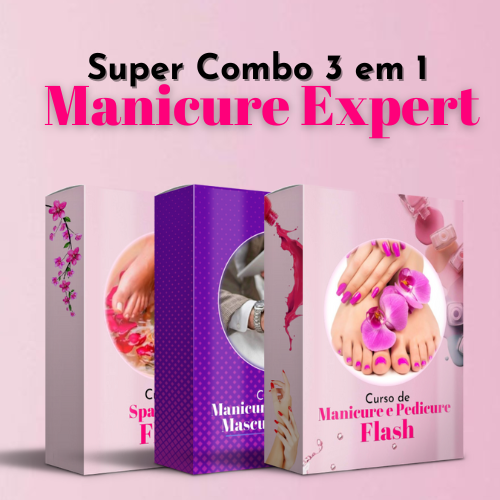 Super Combo 3 em 1 - Manicure Expert
