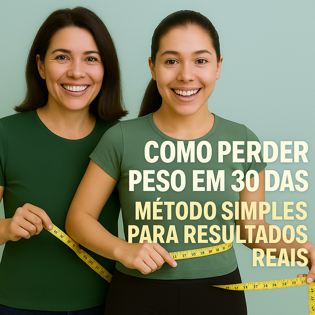 Como Perder Peso em 30 Dias: Método Simples Para Resultados Reais