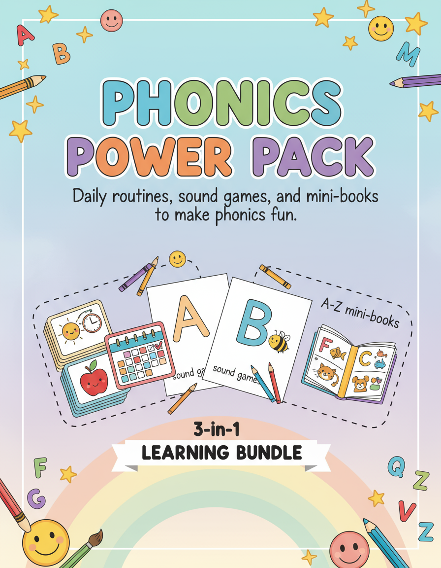 Phonics Power Pack – The Ultimate Learning Boost - German Ospina Ro...