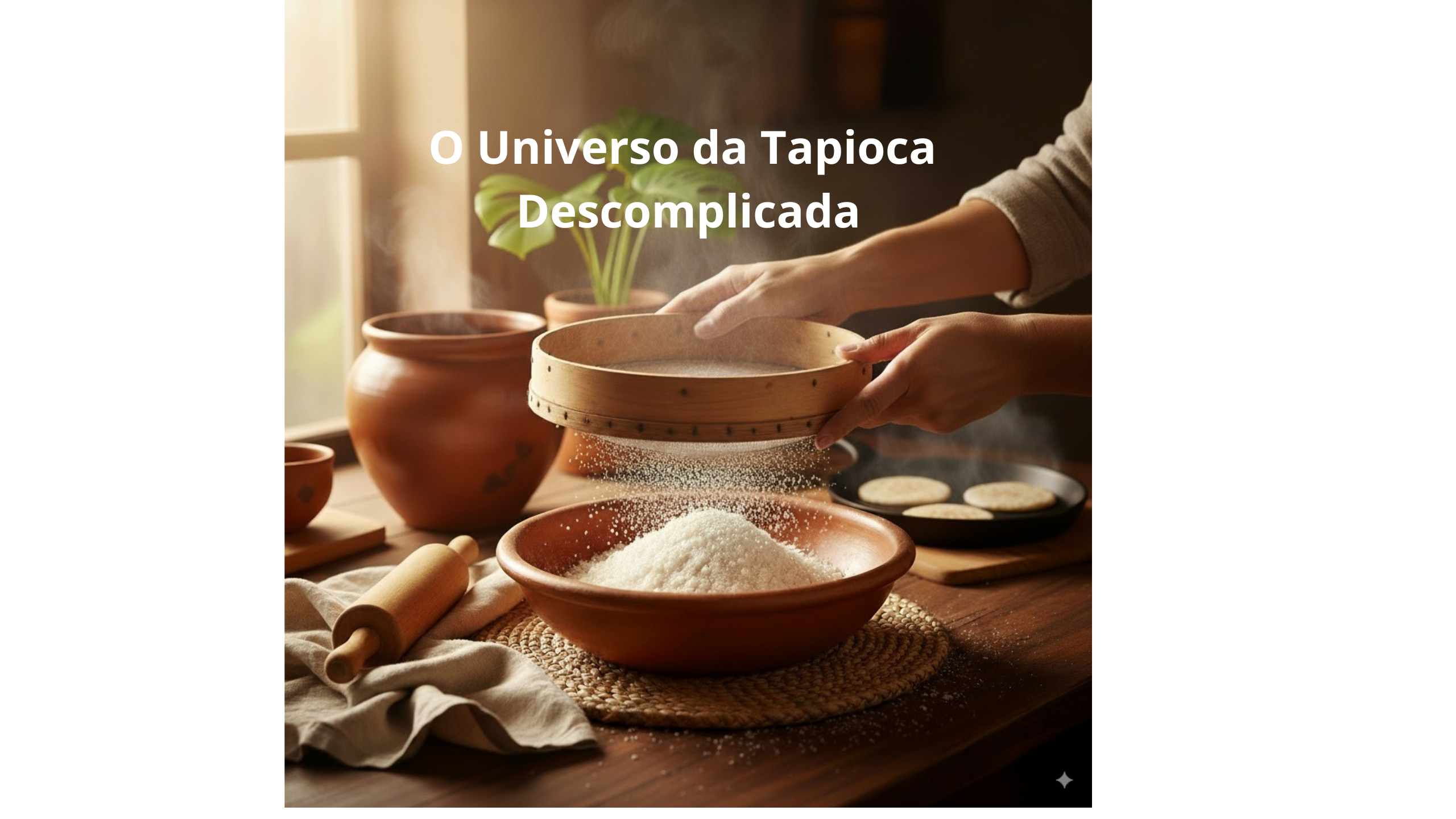 Massa de Tapioca Perfeita - Descomplicando - Deusa da Sabedoria