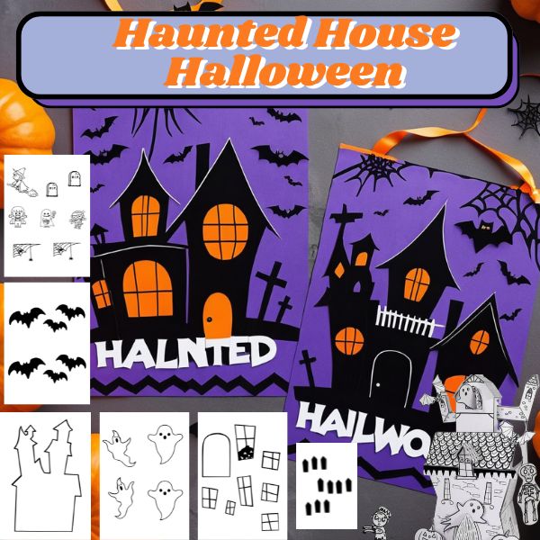 Build a Haunted House Craft DIY – Perfect for Halloween Fun | color...