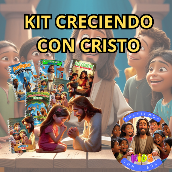 MEGA PACK CRECIENDO CON CRISTO. – Enseñá a tus hijos a conocer a J...