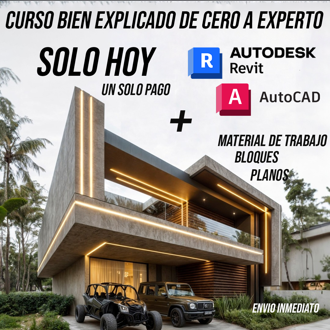 Curso De AutoCad y Revit De Principiante a Experto Bien Explicado C...