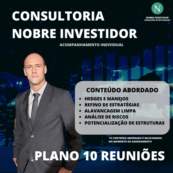 Consultoria para opções Nobre Investidor - Plano Black (10 Reuniões...