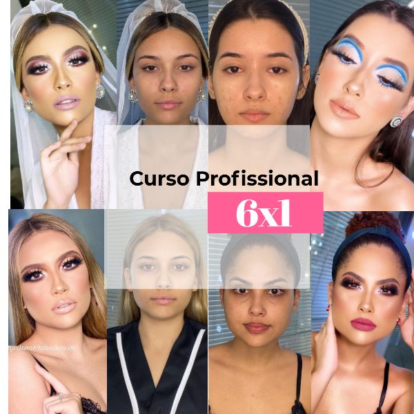 Curso Profissional 6 x 1 por Carolina Lafeta