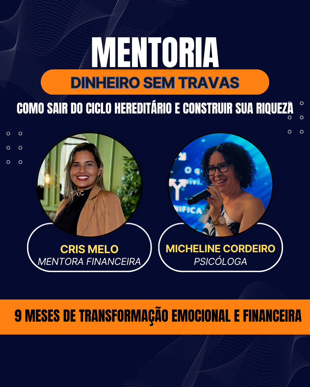 MENTORIA DINHEIRO SEM TRAVAS - Cris Melo | Hotmart