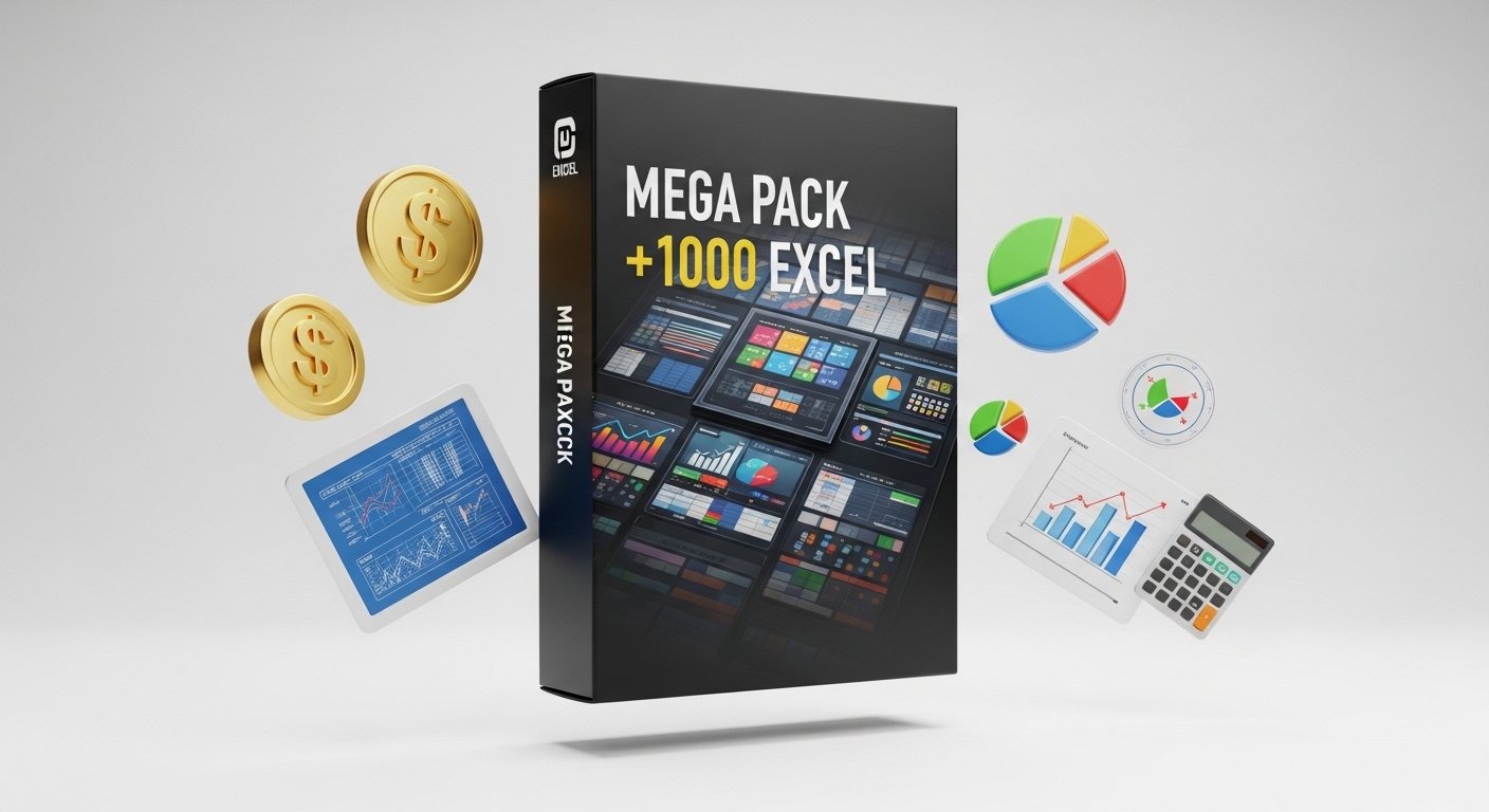 MEGA PACK +1000 PLANTILLAS DE EXCEL - Mega packs | Hotmart