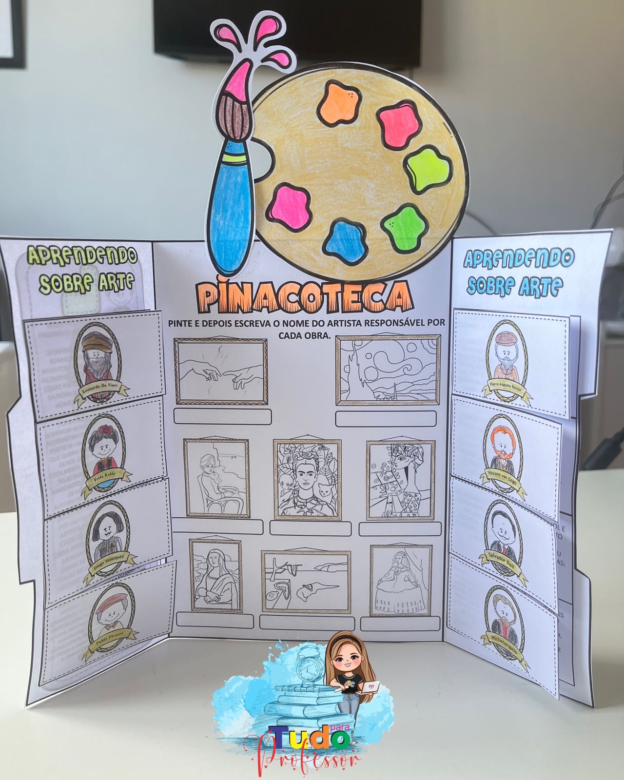 LAPBOOK PINTORES - Bruna da nova | Hotmart