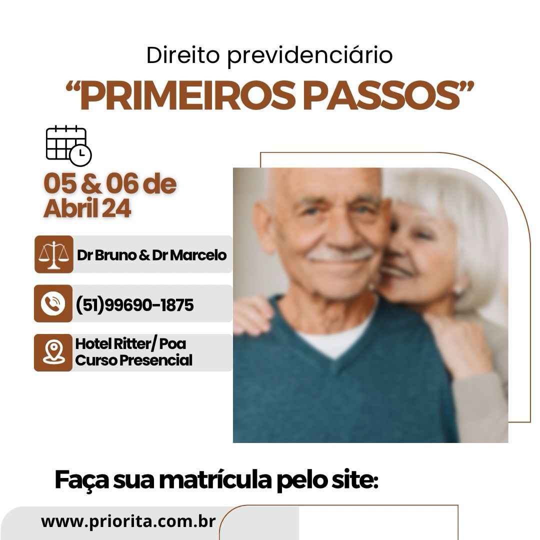 Direito Previdenciário- Primeiro Passos - Prioriá Cursos Práticos J...