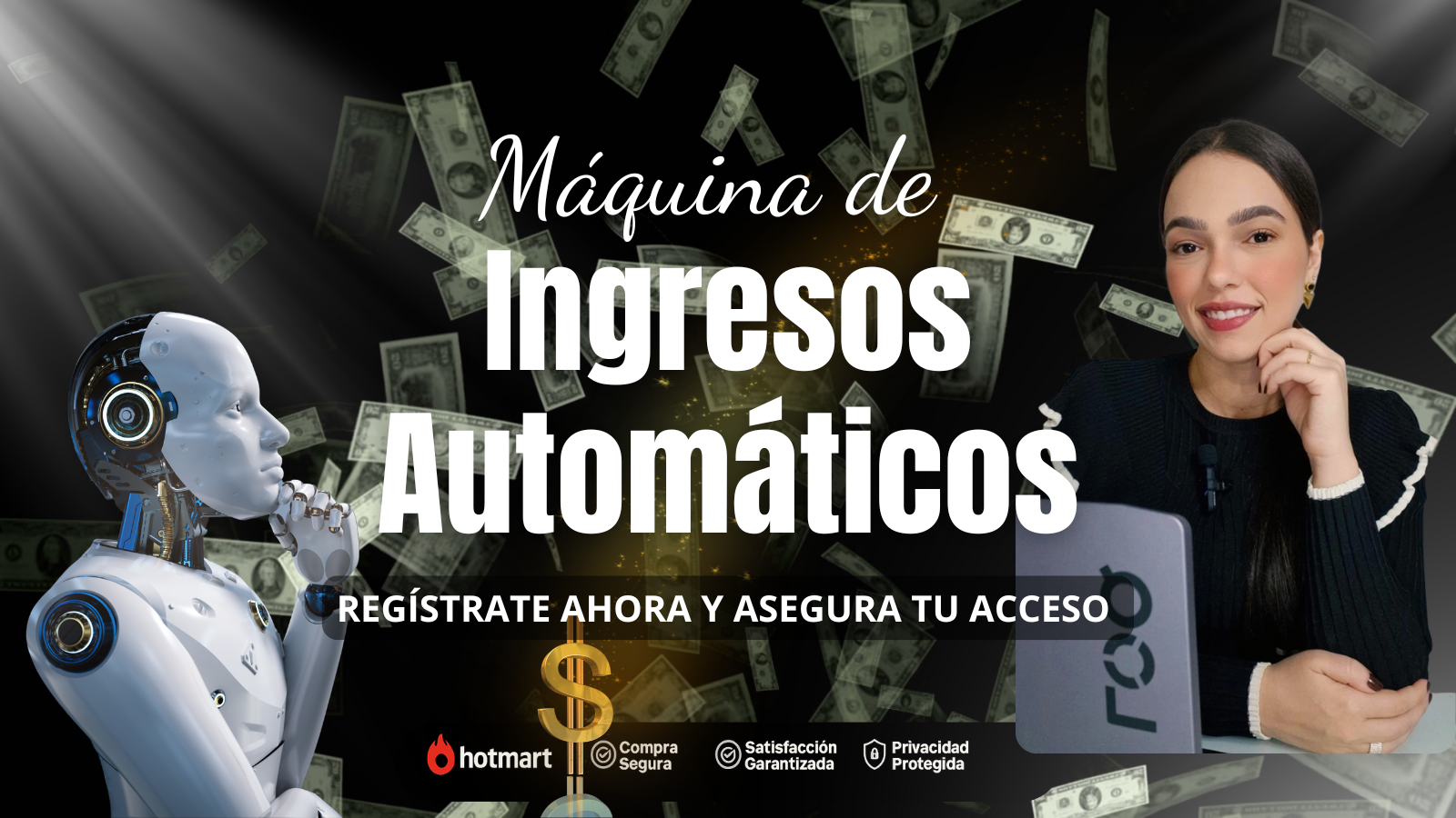 Máquina de Ingresos Automáticos - Ingrid Bezerra | Hotmart