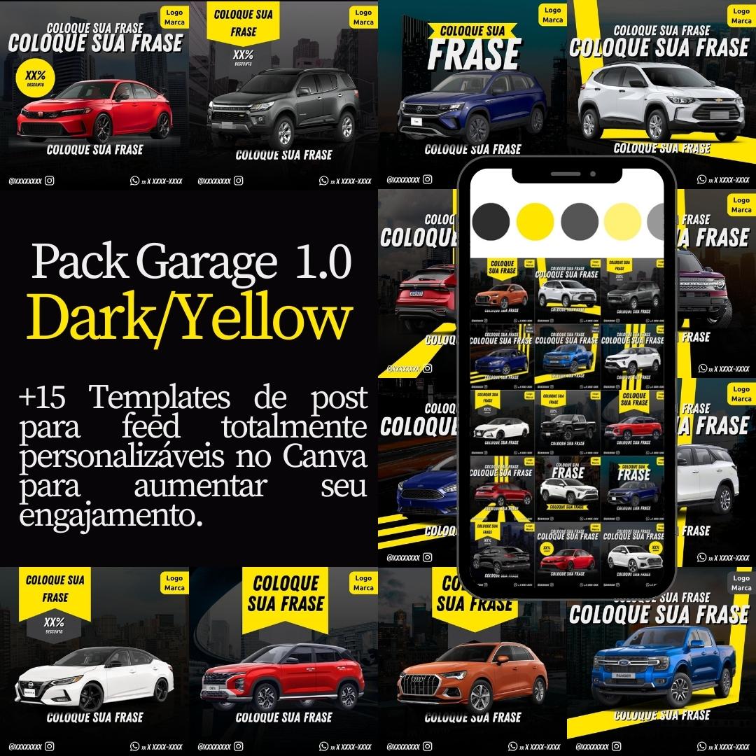 Pack Garage 1,0 - Dark/Yellow - RAFAEL KENJI | Hotmart