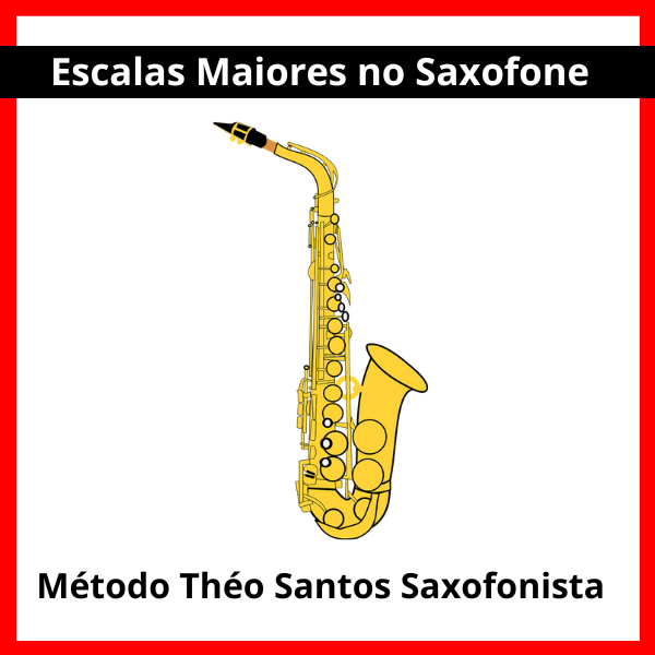 🎷 ESCALAS MAIORES NO SAXOFONE 24 Exercícios Para Sax Alto, Tenor e...