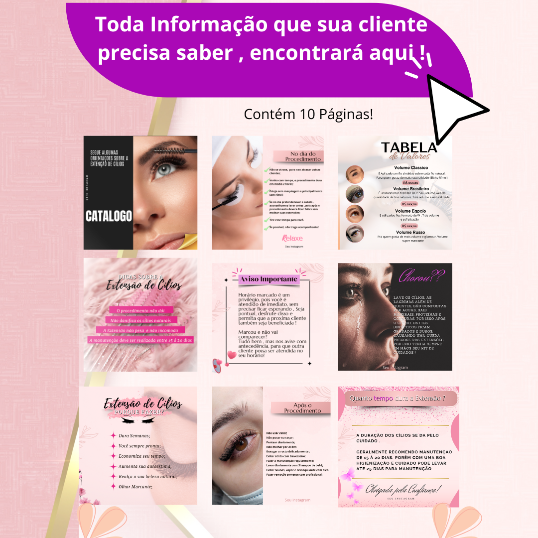 Catálogo Lash Designer
