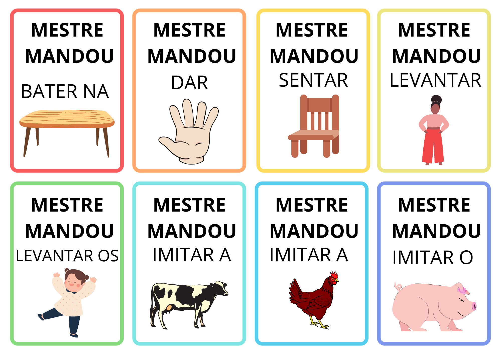 Jogo - Mestre Mandou