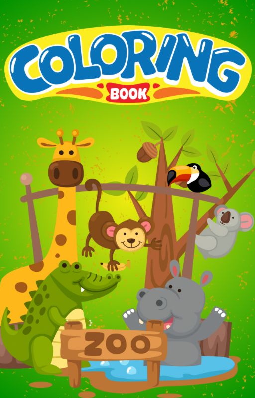 Coloring book zoo