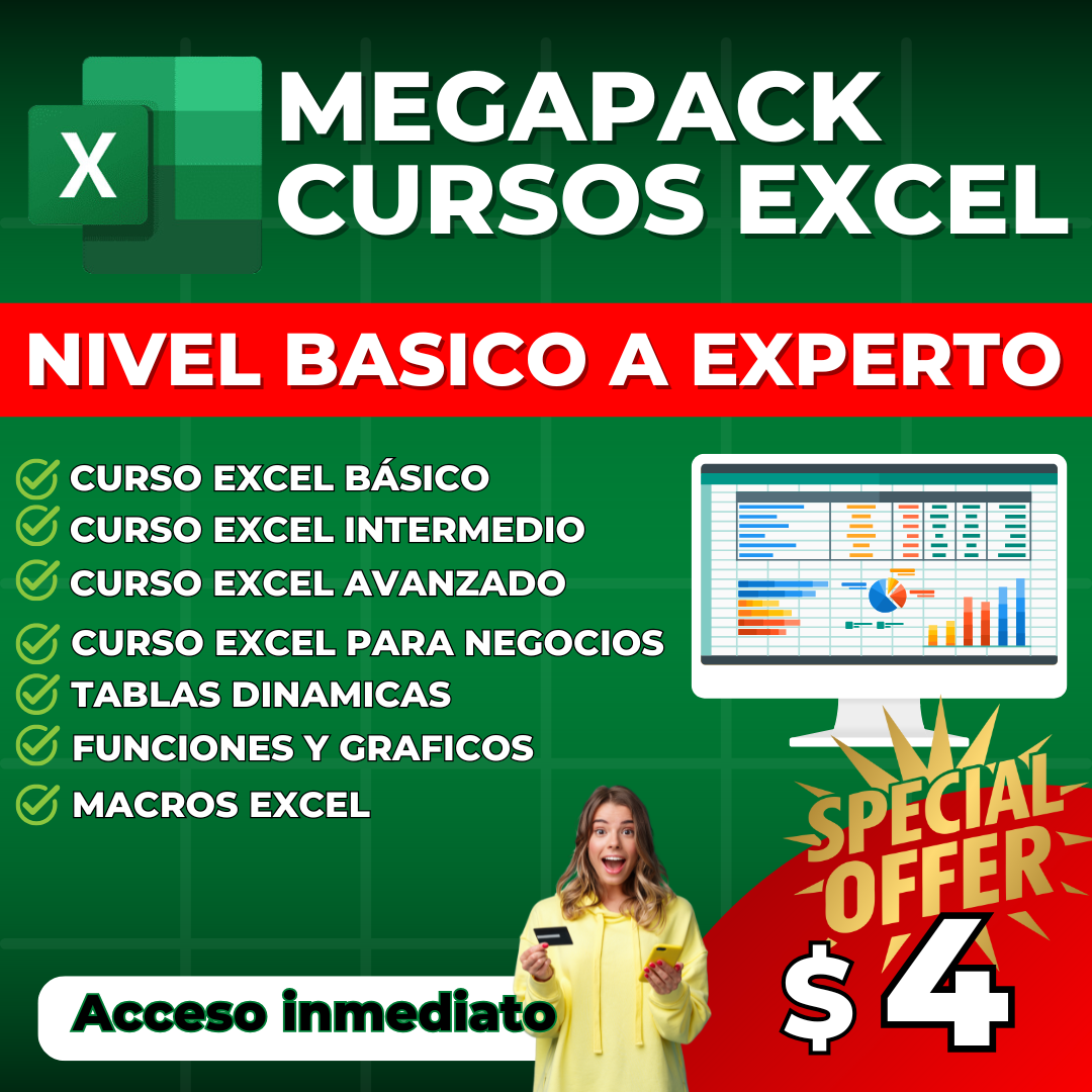 MEGA PACK CURSOS EXCEL - Bear House | Hotmart