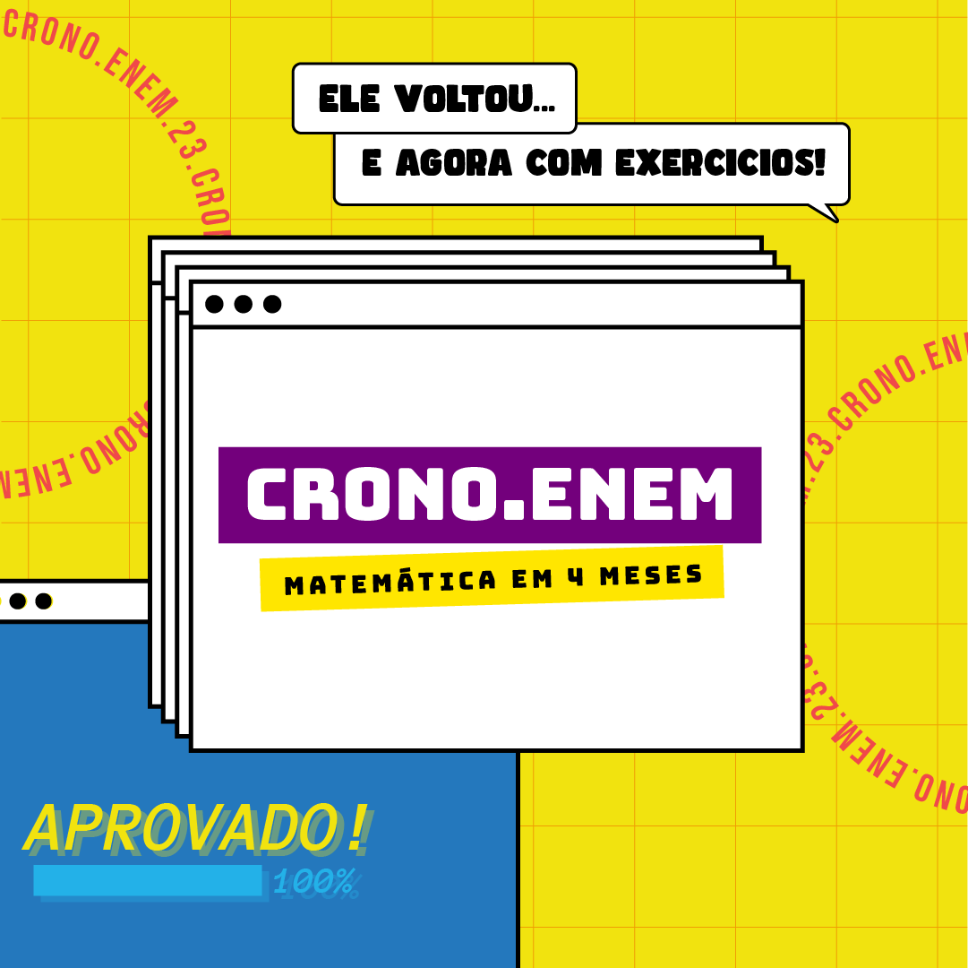CRONO ENEM 2023 - Matemática ( Marcio Azulay Exatas ) - Prof. Márci...