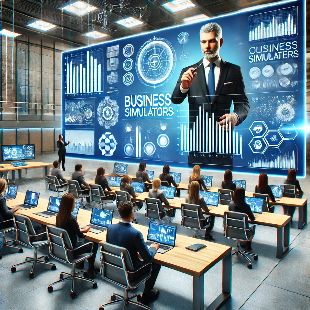 Uso docente de simuladores de negocios con aula virtual sincrónica ...