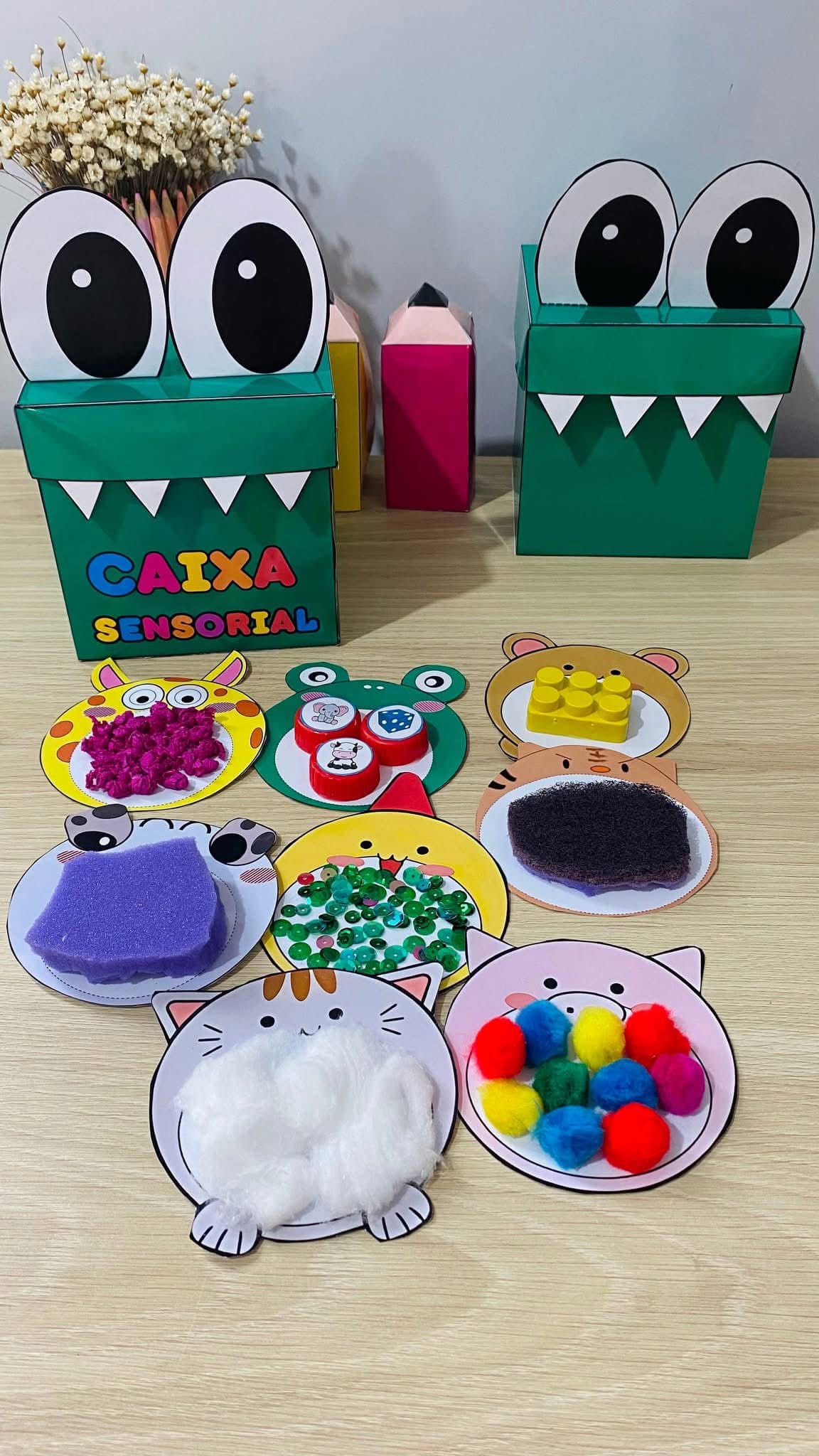 Caixa sensorial + Plano de aula - Professora Poliana | Hotmart