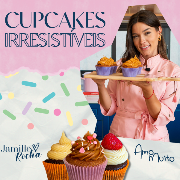 CUPCAKES IRRESISTÍVEIS - Jamille Rocha | Hotmart