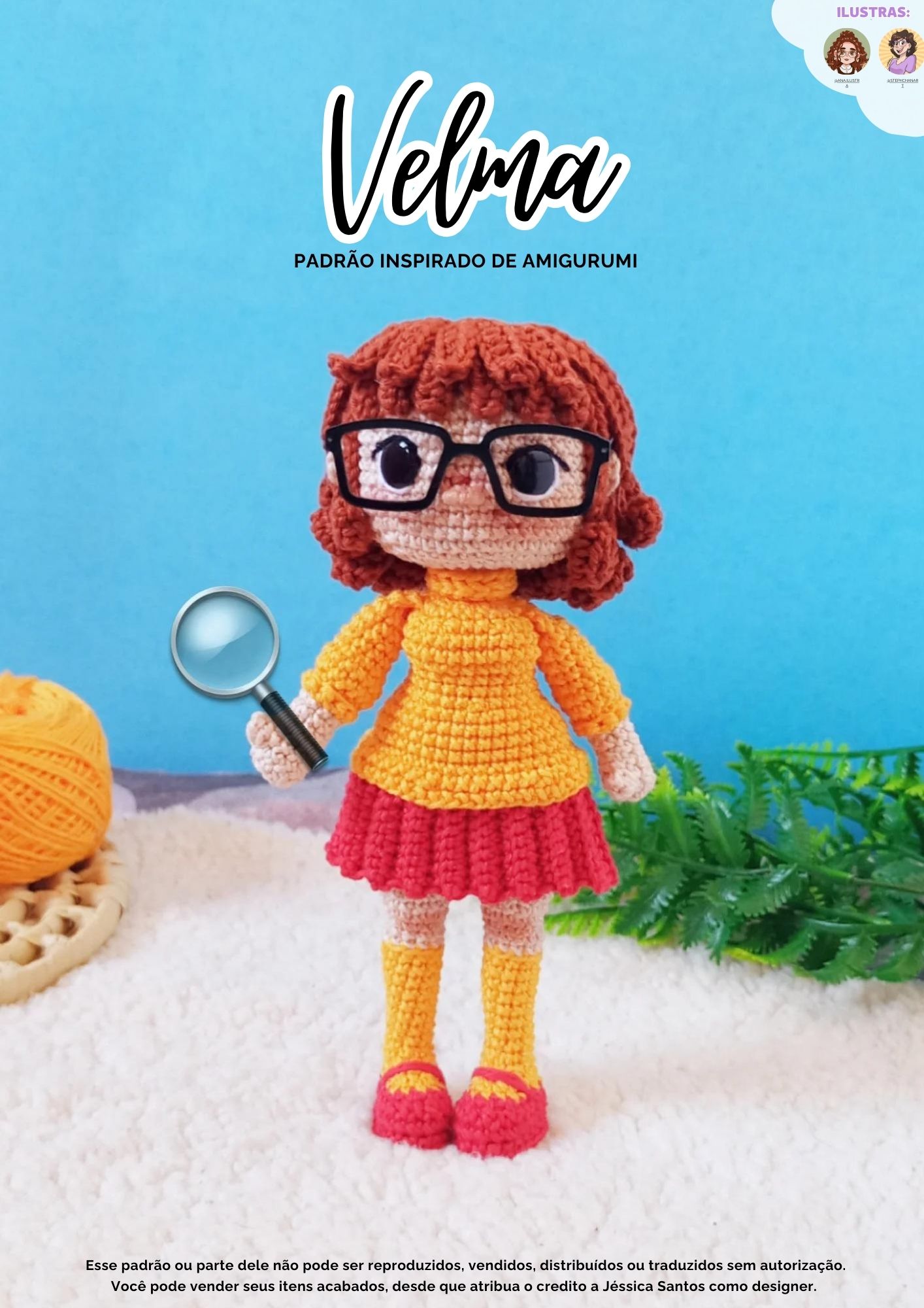 PADRÃO VELMA - AMIGURUMI EM PDF