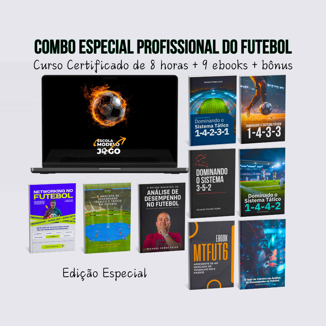 [Combo] Especial: Escola do Modelo de Jogo + 9 eBooks + 3 Bônus