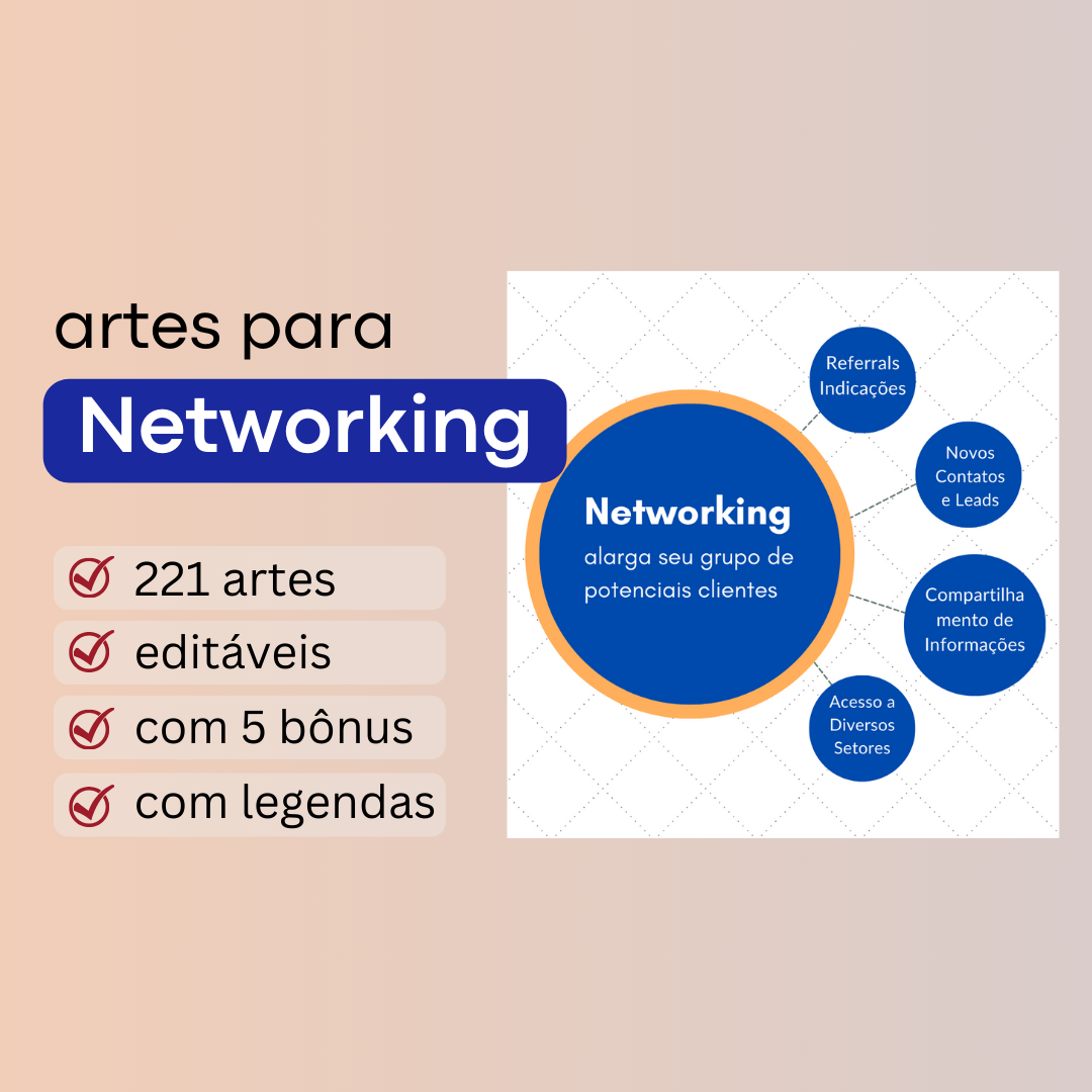 Pack Canva Grupos de Networking - Advogar Eficaz | Hotmart