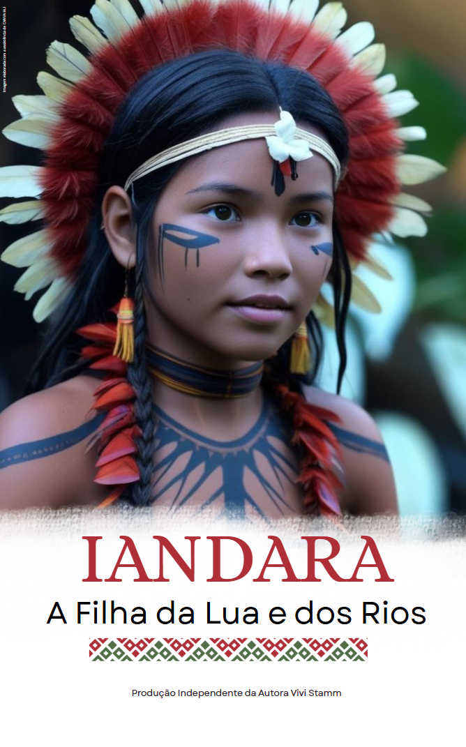 Livro: IANDARA - A FILHA DA LUA E DOS RIOS - Viviane | Hotmart