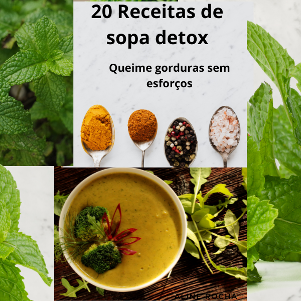 20 RECEITAS DE SOPA DETOX