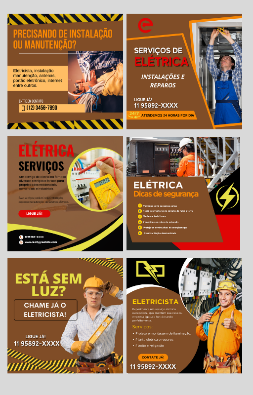 PACK CANVA ELETRICISTA - Universo das Packs | Hotmart