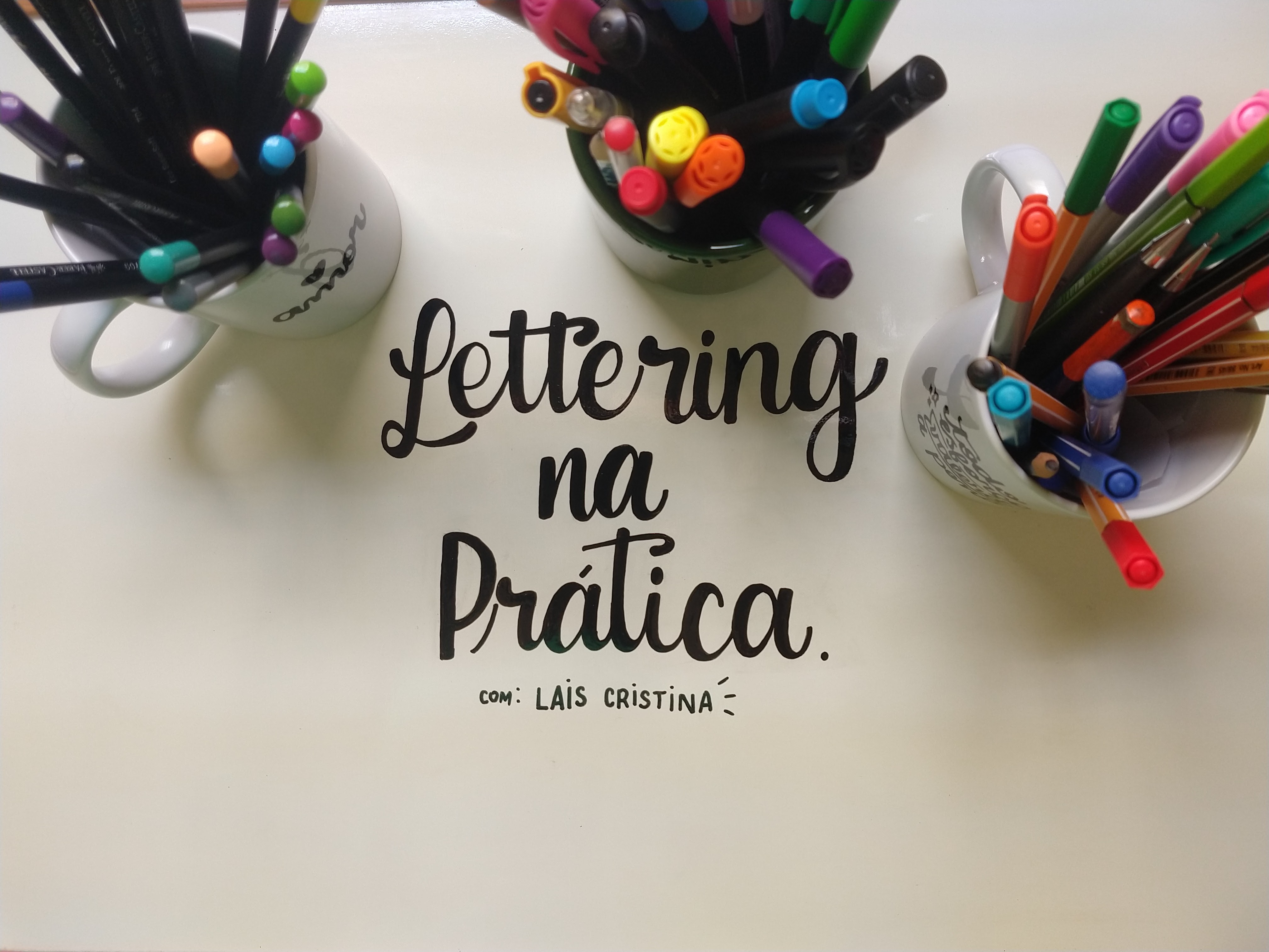 Lettering na Prática - Lais Cristina Oliveira | Hotmart