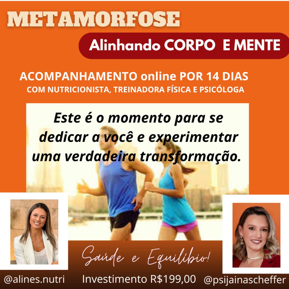 PROJETO METAMORFOSE - 3ª Edição - Aline Metamorfose | Hotmart